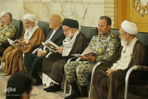 بزرگداشت شهید مهدی زاهدلویی در حرم حضرت معصومهس