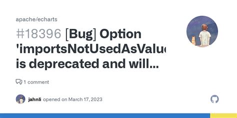 Bug Option Importsnotusedasvalues Is Deprecated And Will Stop Functioning In Typescript 55