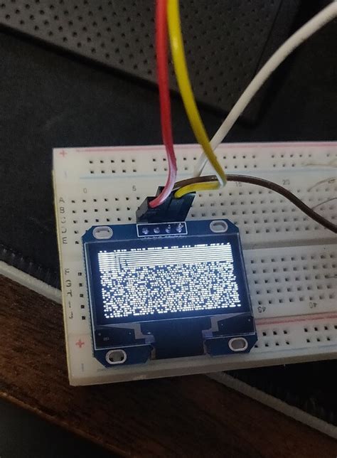 13 Oled Screen Displaying Tv Static Displays Arduino Forum