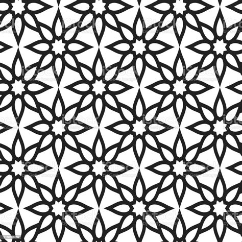 seamless floral vector black and white pattern repeat background for