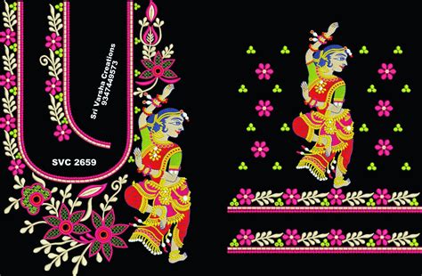 Pin By Jaya On Computer Embroidery Latest Embroidery Designs Simple