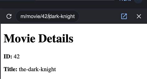 Movie Db Site With Dynamic Urls And Path Converters In Build With Django