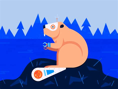 ubuntu bionic beaver by alex s mostov for digitalocean on dribbble