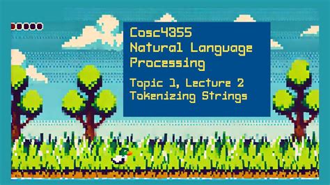 Nlp Lecture 2 Tokenization And Normalization Youtube