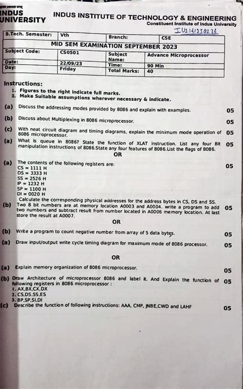 Pyq Third Year Engineerhub