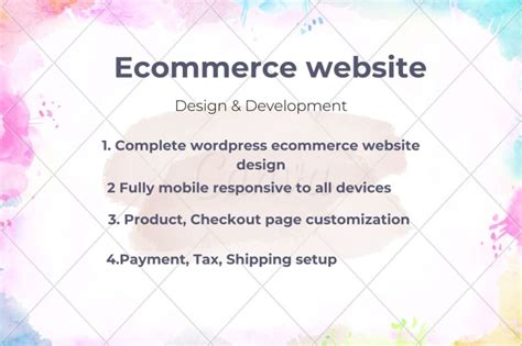 Create A Professional Wordpress Ecommerce Website By Anikaahmed584 Fiverr