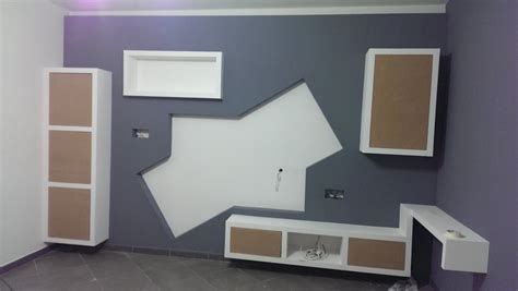 Progetto Mobile In Cartongesso Idee Costruzione Case