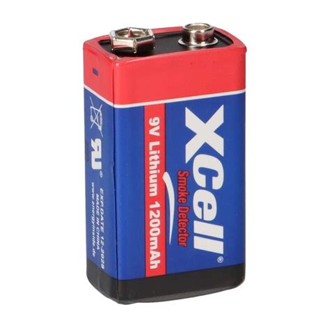 Lithium 9v Block Xcell Lithium Batterie 1200mah Bestellen