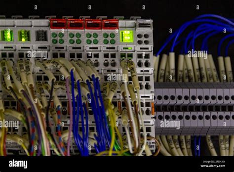 Terminal Of Control Cable And Wire Ductterminal Block Industrial