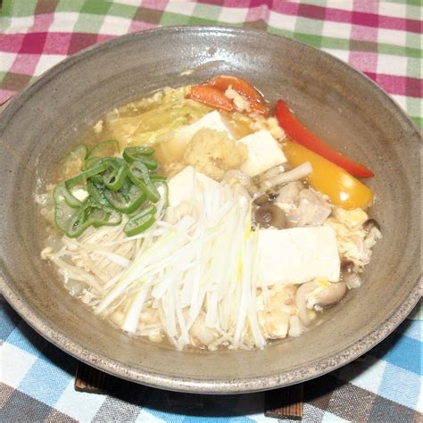 【ひとり鍋】豆腐と鶏肉のトロトロ煮 By 虎よ虎よ！ 【クックパッド】 簡単おいしいみんなのレシピが394万品
