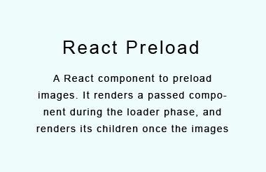 Loading React Js Examples