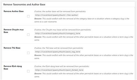 xóa slug trên custom post và custom taxonomy phần 2 hi you i am tade
