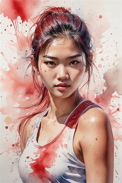 Tennis Athletes🎾 Image Created By Panther Clark Tensorart