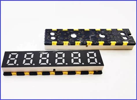 6 mm seven segment led display 1c a red green blue white at rs 6 00
