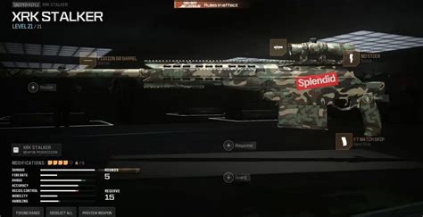 Le Premier Joueur Du Mode Ranked De Mw3 Dévoile Ses Classes Rival 9