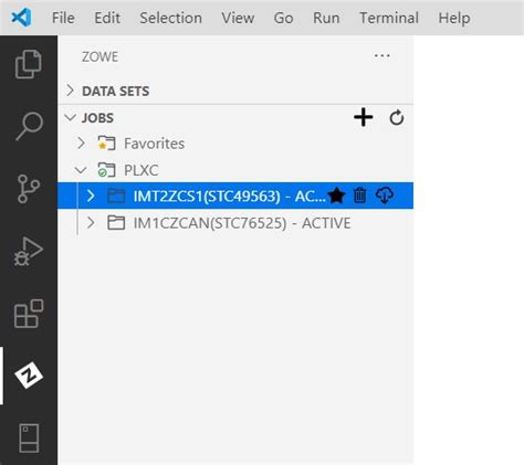 After Upgrade To 1 9 Jobs Dropdown To Show All Jes2 Datasets For Job