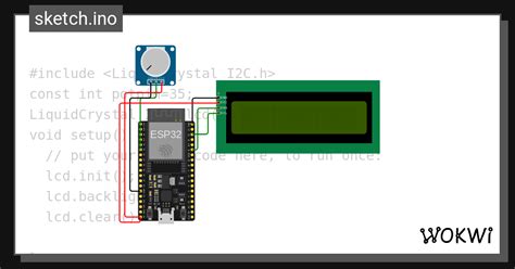 Value Of Potentiometer Wokwi Esp32 Stm32 Arduino Simulator