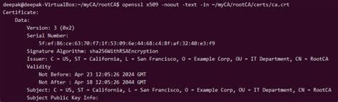 How To Create Self Signed Ca Certificate With Openssl Golinuxcloud