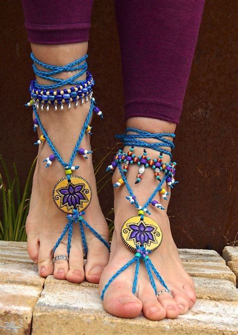 Bohemian Barefoot Sandals Bare Foot Sandals Bohemian Barefoot