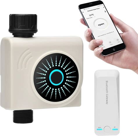 Johgee Programmateur Arrosage Automatique Avec Hub WiFi Arrosage Automatique Minuteur Arrosage