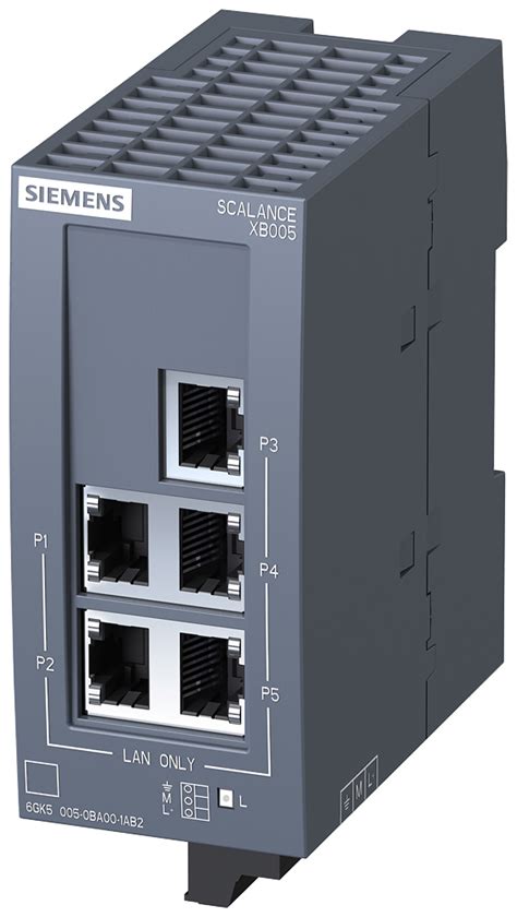 Unmanaged Ethernet Switch Scalance X 000 Scalance Xb 000 46 Off