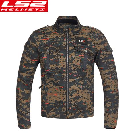 Ls2骑行服男摩托车机车赛车服夏季防摔耐磨摩旅拉力服套装迷彩服虎窝淘