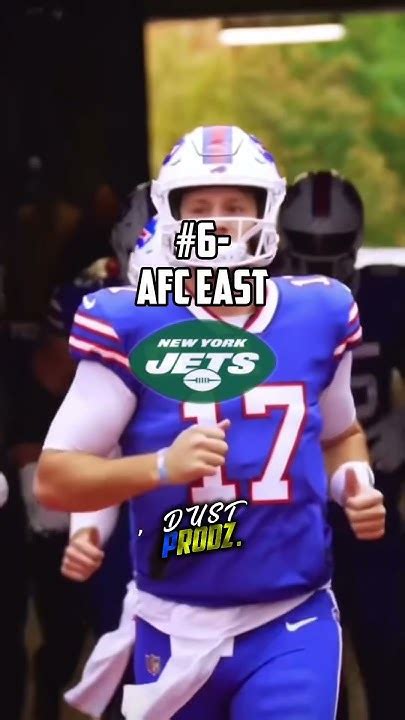 Ranking Every Nfl Division Nfl Shorts Youtube