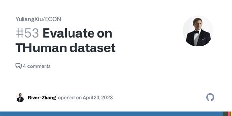 Evaluate On Thuman Dataset Issue Yuliangxiu Econ Github
