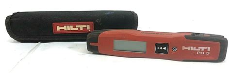 Hilti Distance Laser Meter PD5 With Case For Sale ScienceAGogo