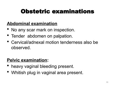 Case Presentation On Pelvic Inflammatory Disease Pidpptx