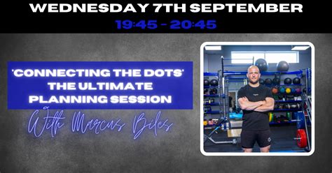 Connecting The Dots The Ultimate Planning Session First Class Fitness