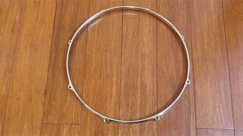 16 8 Lug Chrome Drum Hoop Un Used Excellent Condition Reverb