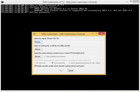 Modifier Une Iso Vmware Esxi Avec Un Driver Supplémentaire