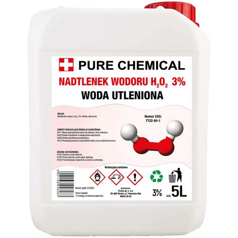 Nadtlenek Wodoru Woda Utleniona Sklep PureChemical Pl