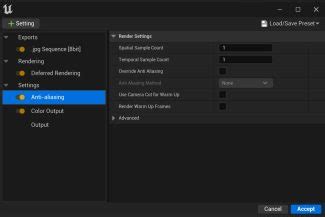 Create High Quality Renders With Movie Render Queue In Unreal Engine