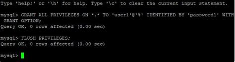 Computer Engineering Mysql การเปิดใช้งาน Remote Access สำหรับ Mysql