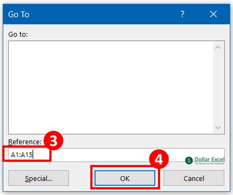 Excel Select Columnsrows To End Of Data 4 Ways Dollar Excel