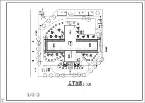 某地传染病医院建筑设计方案，共5张图医疗建筑土木在线