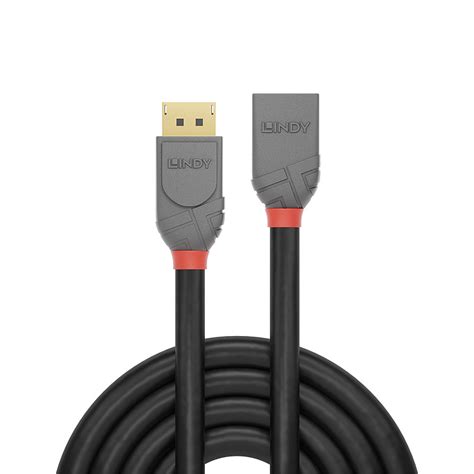 Lindy 36497 Kabel Displayport 14 Anthra Line 2m