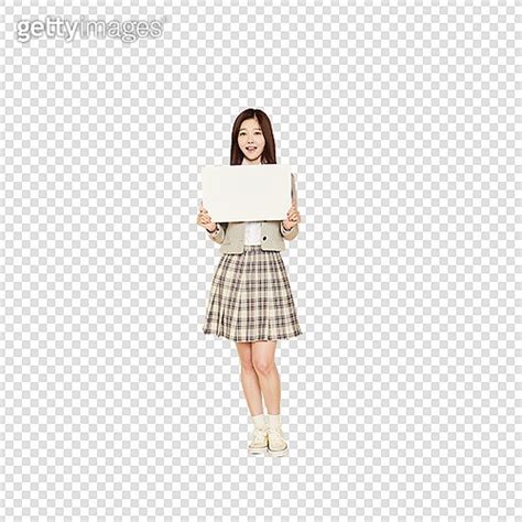 파워포인트 이미지 Png 누끼 한국인 십대 인간의나이 고등학생 학생 교복 칠판 시각교재 말풍선 안내 컨셉 여학생 이미지