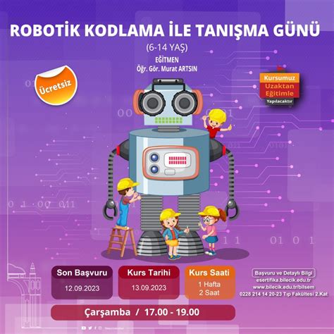 Robotİk Kodlama İle TaniŞma GÜnÜ 6 14 Yaş Programlama Hocam