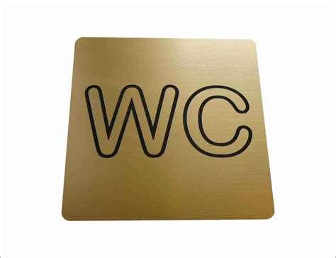 TABLICZKA INFORMACYJNA Szyld Na Drzwi Piktogram WC 5905490231352