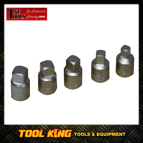 Square Sump Plug Oil Drain Socket Set Tande Tools Robsons Tool King Store