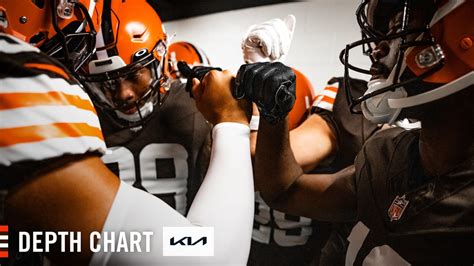 Browns Announce Unofficial Depth Chart For 2nd Preseason Game Vs