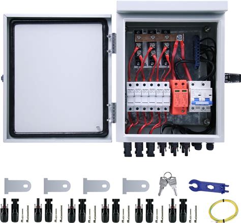 Cnlonqcom Solar Pv Combiner Box Strings Dc V A With India Ubuy