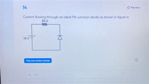 Review Current Flowing Through An Ideal Pn Studyx