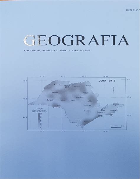Edições anteriores GEOGRAFIA