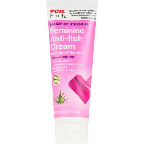 Cvs Health Maximum Strength Feminine Anti Itch Cream 4 Oz