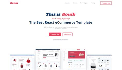 Top 15 Best React Ecommerce Templates In 2022 Ui Libs Blog