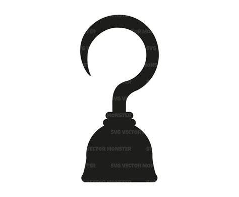 Pirate Hook Svg Ship Captain Svg Sailor Svg Vector Cut File For